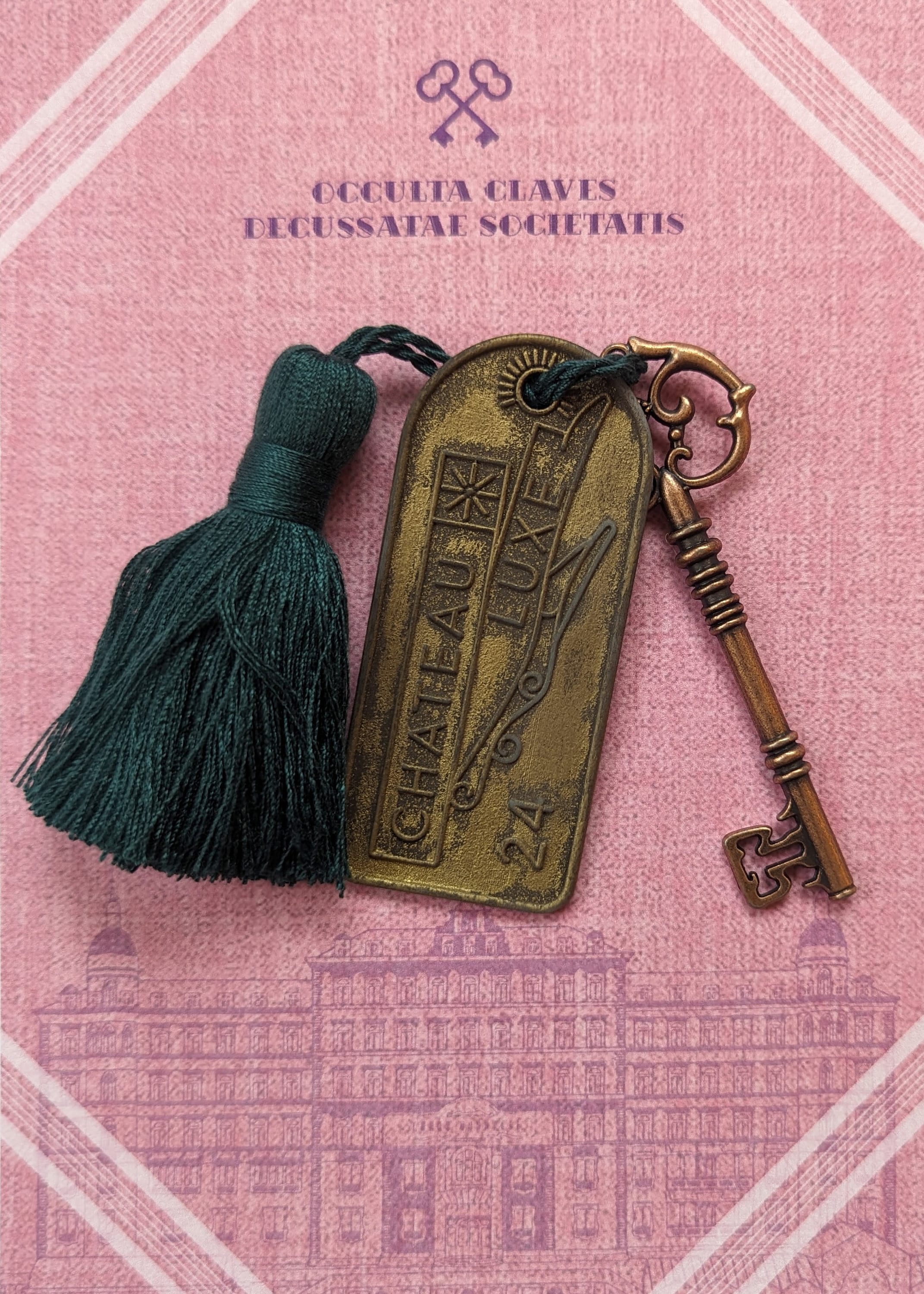 Limited Edition: Chateau Luxe Hotel Replica Prop Key - Grand Budapest ...