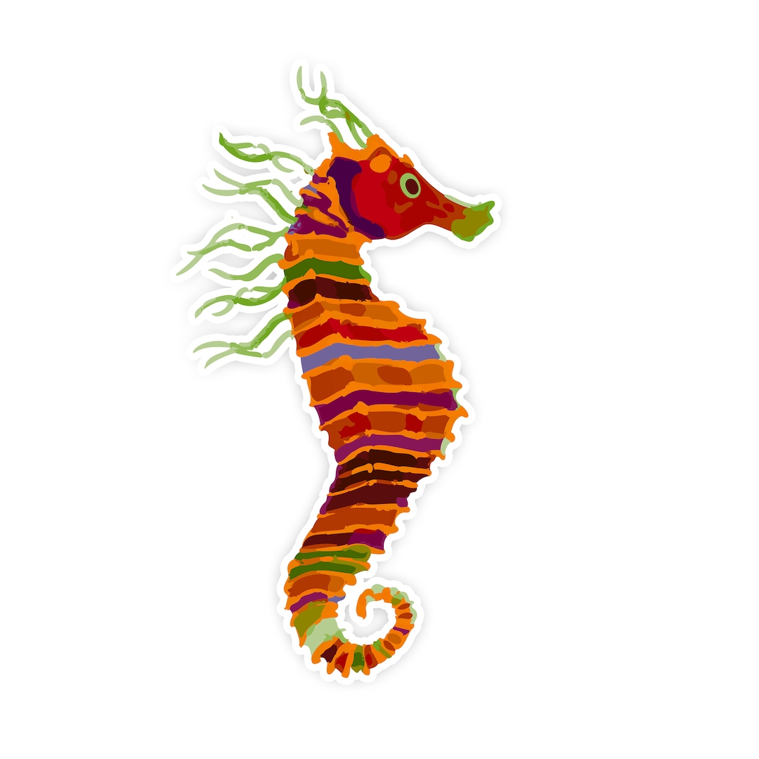DECAL: Crayon Ponyfish - the Life Aquatic With Steve Zissou - Rainbow ...