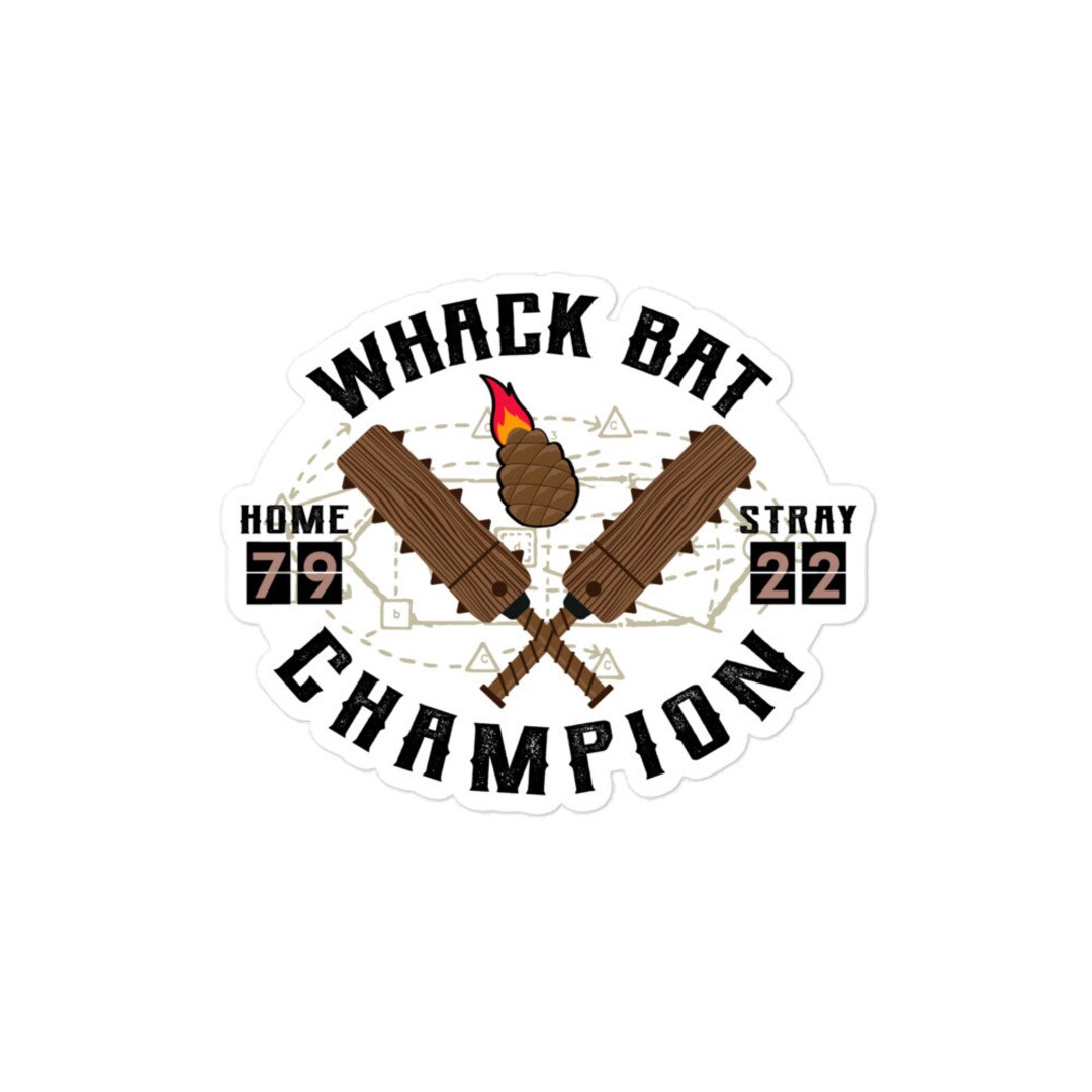 Decal: Whack Bat Champion Fantastic Mr Fox Wes Anderson - Etsy