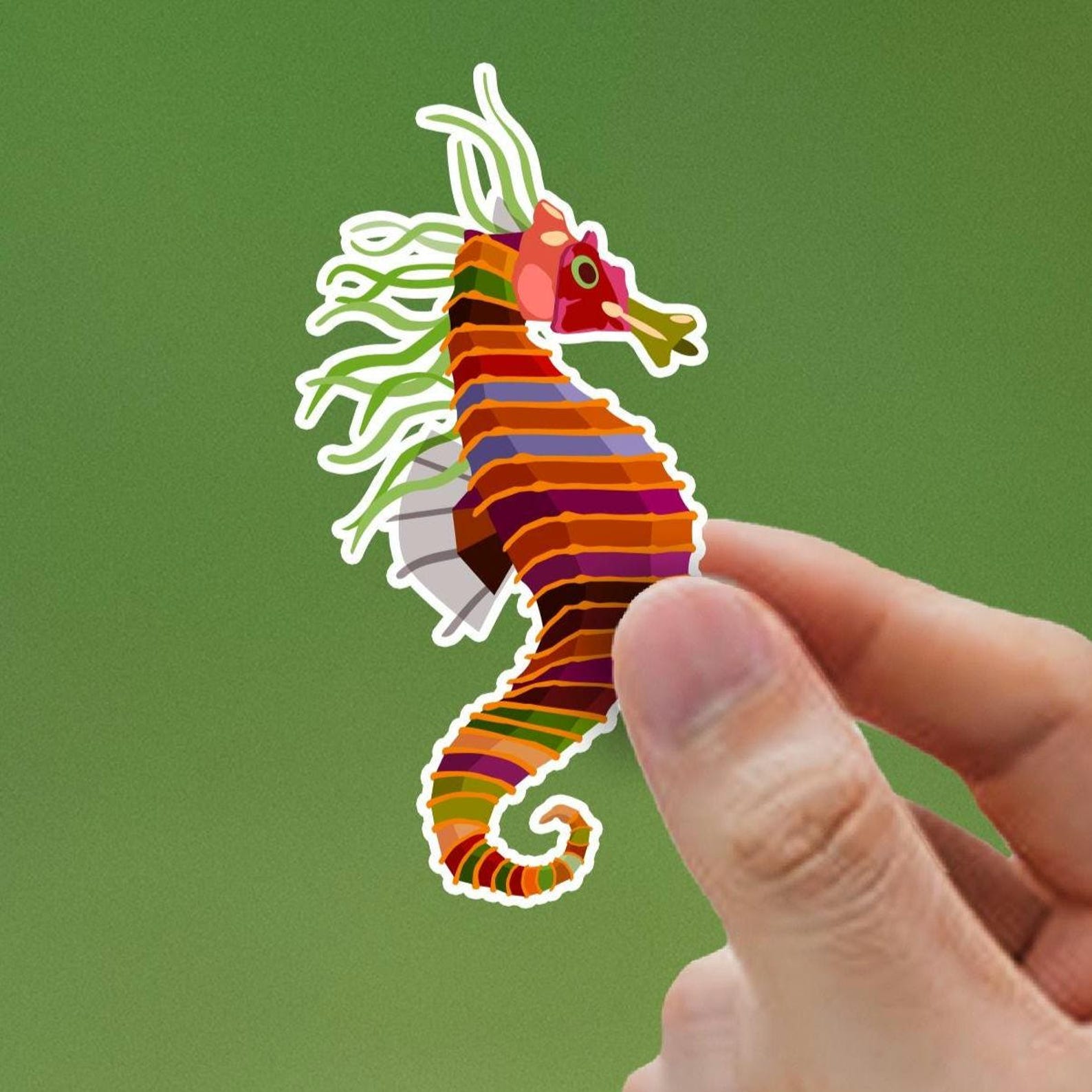 DECAL: Crayon Ponyfish - the Life Aquatic With Steve Zissou - Rainbow ...