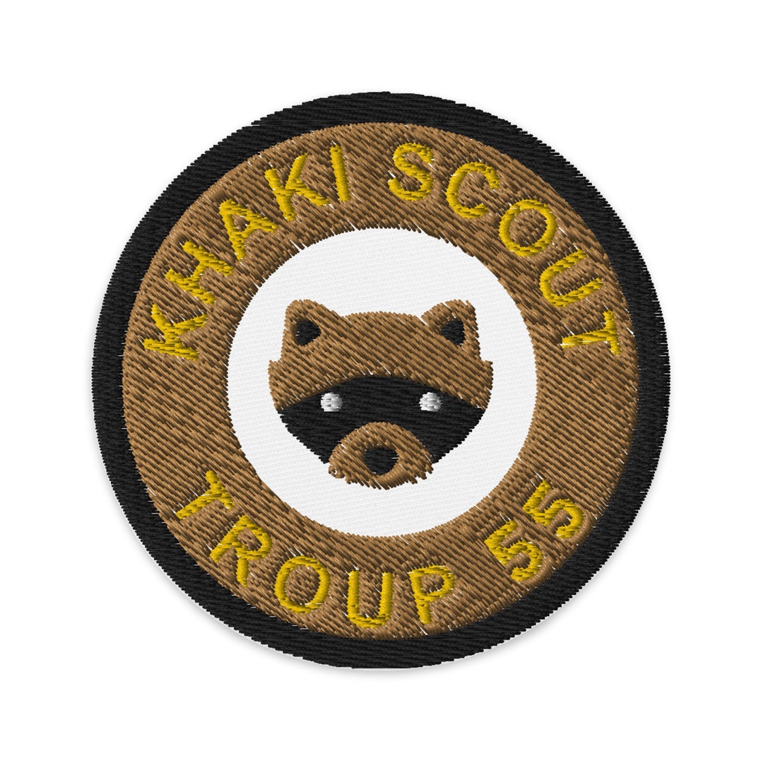 PATCH: Khaki Scout - Troup 55 - Moonrise Kingdom - Wes Anderson ...