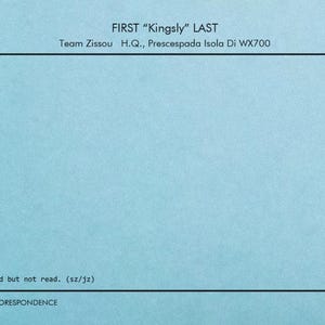 Postcards: Team Zissou Custom Correspondence Stock With Envelopes Life ...