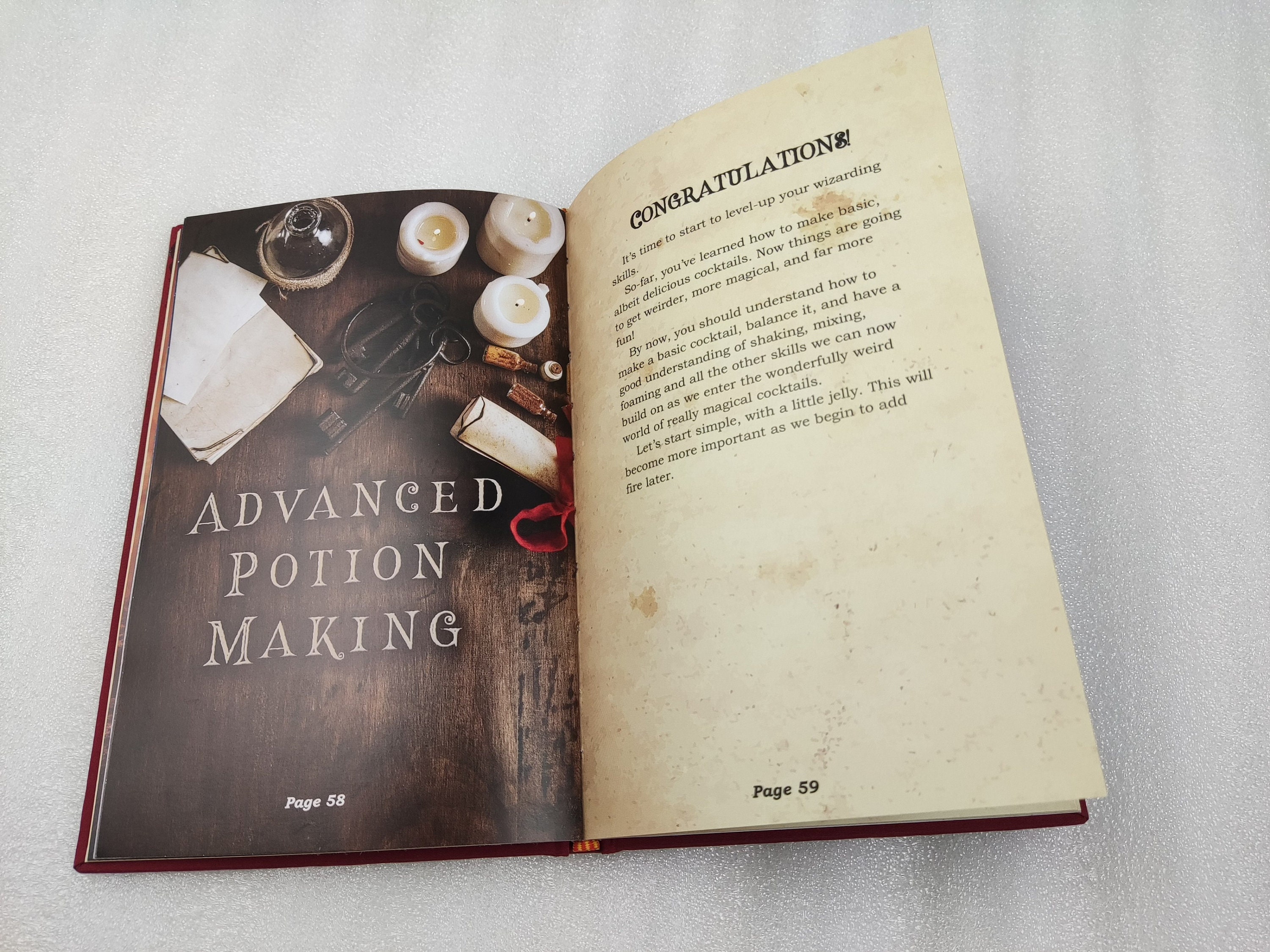 Magical Potions Cocktail Book Cocktails That Look and Feel Like Real ...