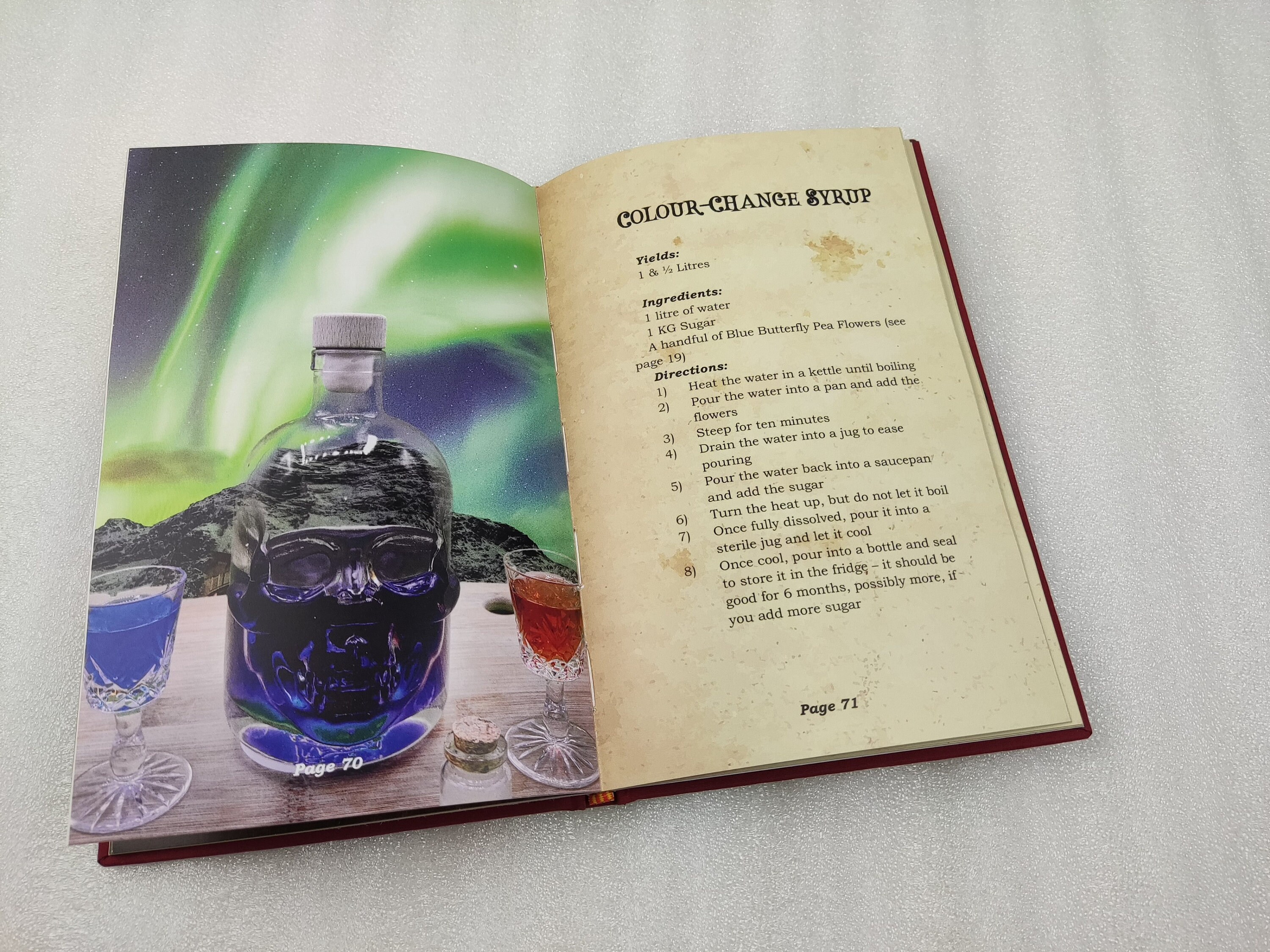 Magical Potions Cocktail Book Cocktails That Look and Feel Like Real ...