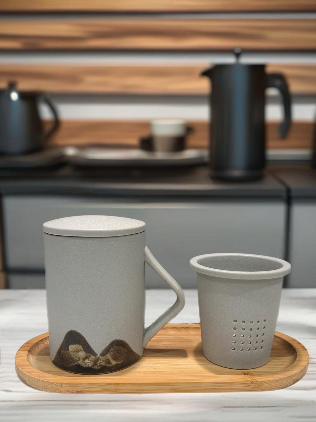 Elegant Japanese Tea Infuser Cup Perfect Gift for Tea Lover Made From ...