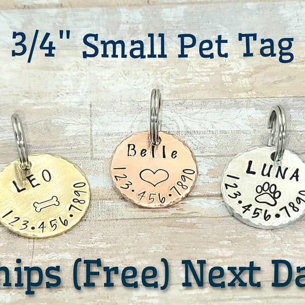 Small Dog Tag - Etsy