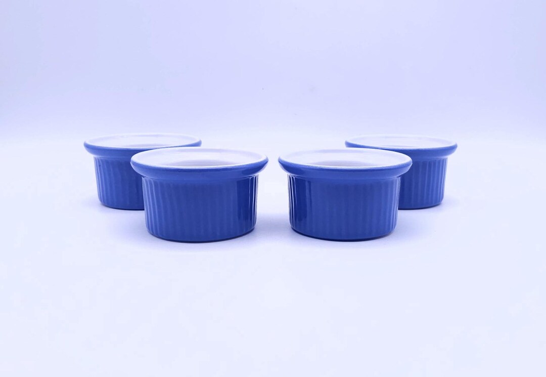 Emile Henry France - Oven Dishes - Souffle Dishes - Purple - 1970 - 70s ...