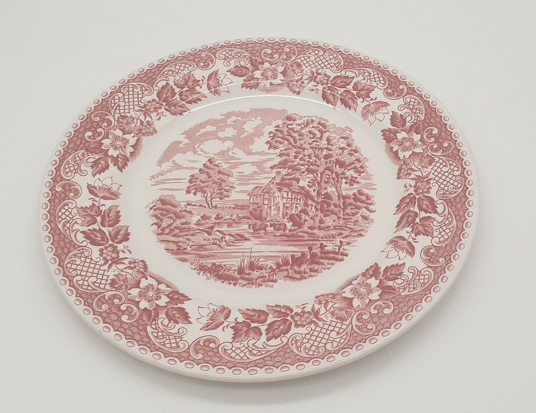 Staffordshire Ware Elizabethan Barrats - Dinner Plate - Dish - Etsy