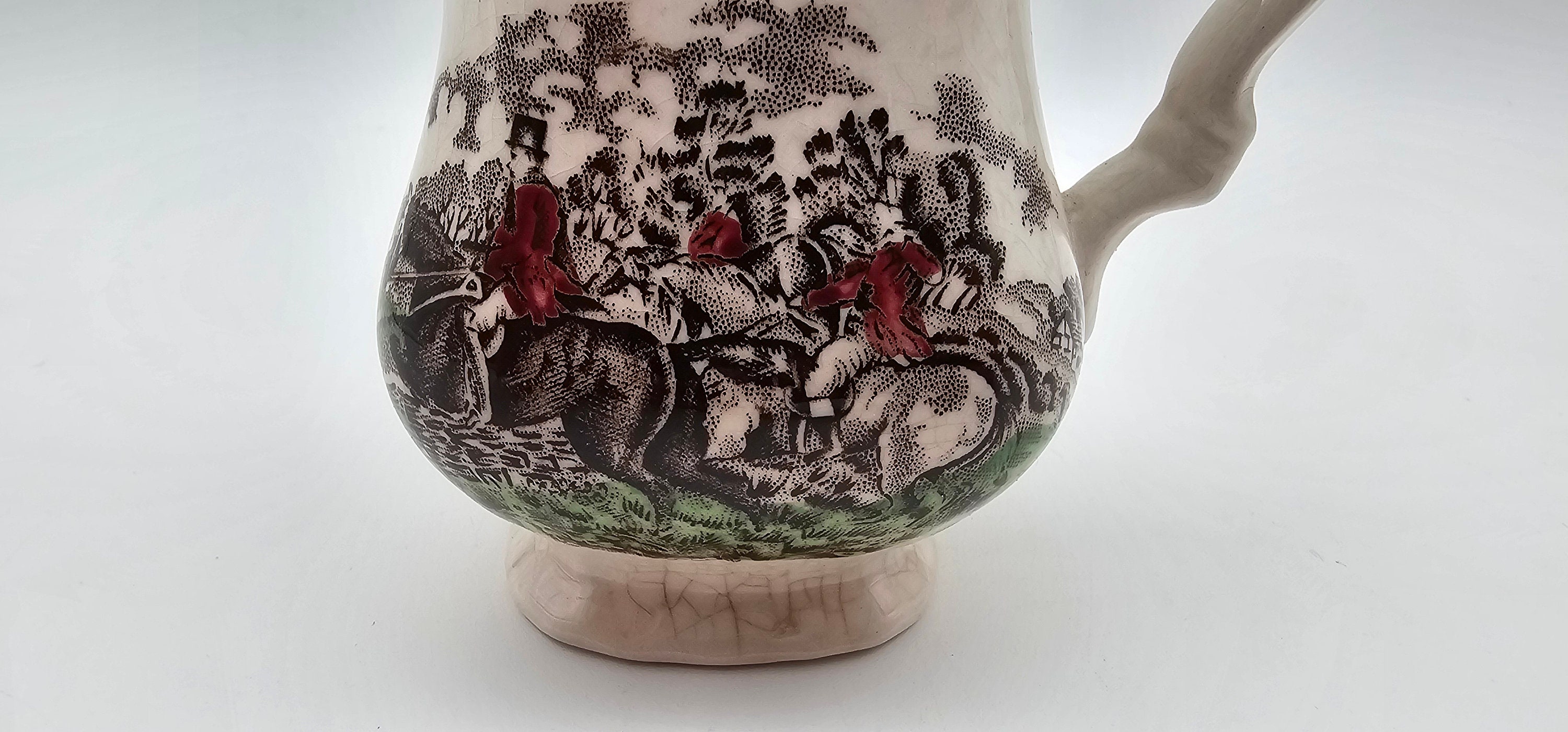 Myott Country Life Milk Jug Made in England Hunting - Etsy