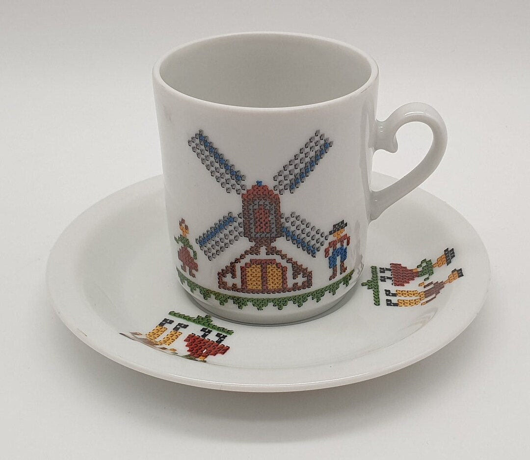 Vintage Kronester Coffee Cup/tea Cup Cup With Saucer Lego Cup Made in ...