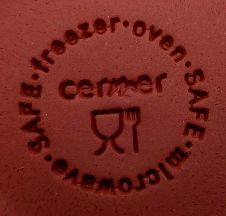 Cermer La Fermiére Vintage French Glazed Terracotta Yogurt Pots - Brown ...