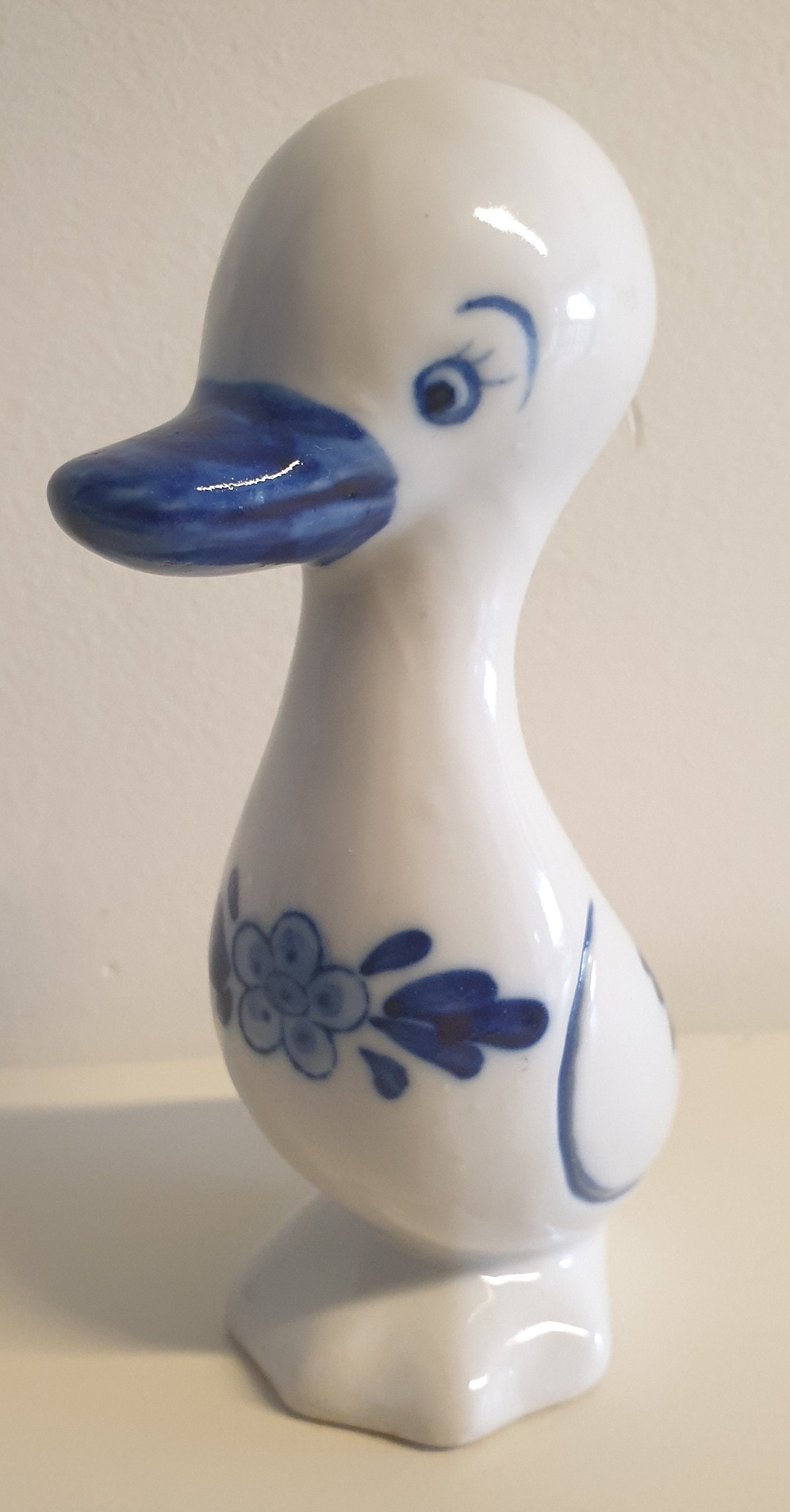 Delft Blue Duck Hand Painted Delft Blue Colour - Etsy