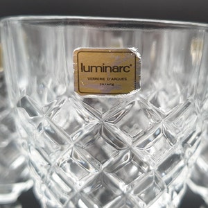 Arcoroc Luminarc Wine Glasses Vintage Set of 4 Made in France - Etsy