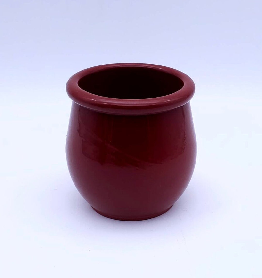 Cermer La Fermiére Vintage French Glazed Terracotta Yogurt Pot - Made ...
