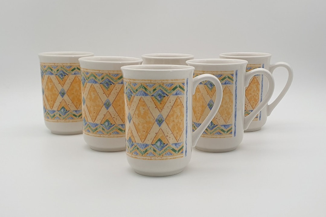 Churchill Ports of Call Designed by Jeff Banks Cups - Herat - Vintage ...