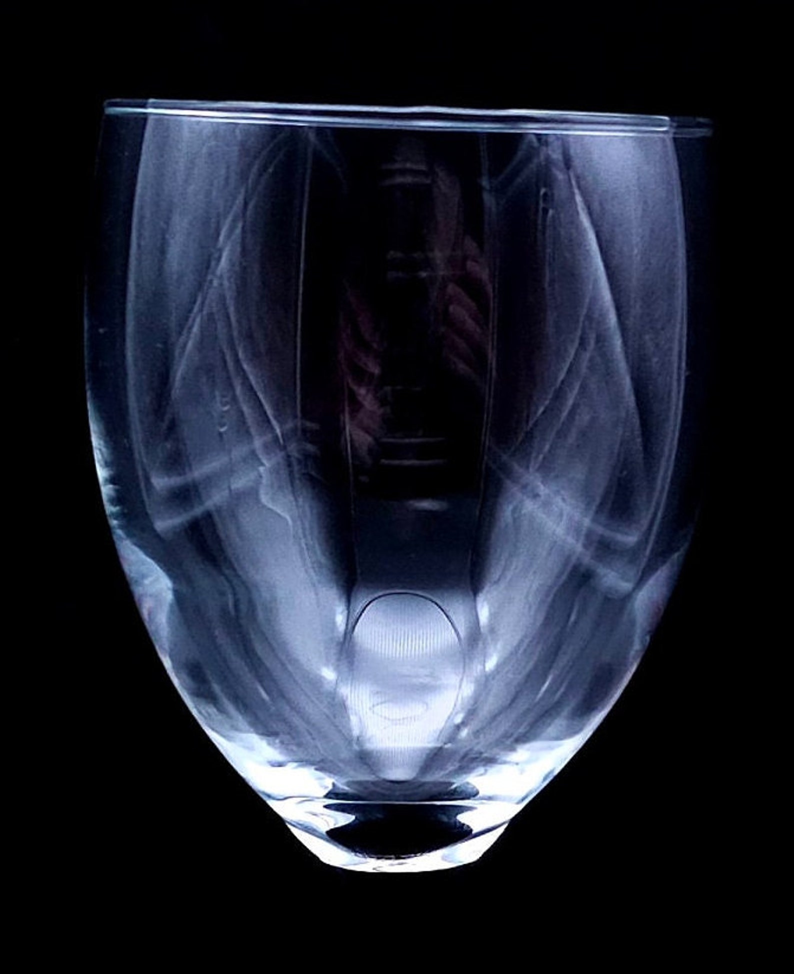 Luminarc Arcoroc France Wine Glasses - Black Base - Made in France ...
