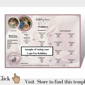 Editable 13 Bunny Logo Templates, Canva, Instant Download, Rabbit Logo ...