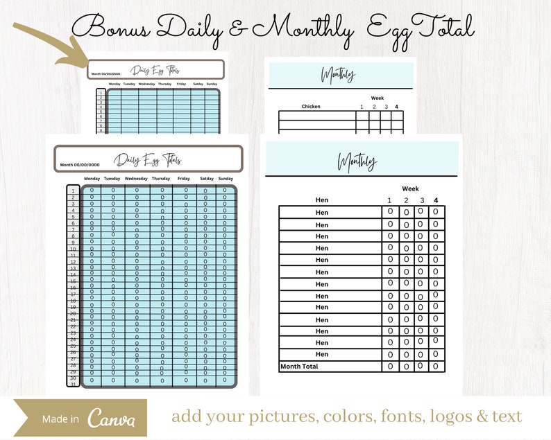 Editable Chicken Package, Chicken, Chicken Logo, Backyard Chickens ...