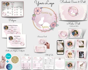 Rabbit Pedigree 2 - Etsy