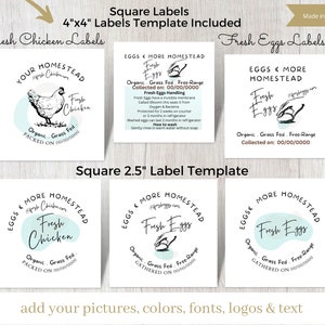 Editable Chicken Templates, Chicken Logo, Egg Logo, Hatchery, Chicken ...
