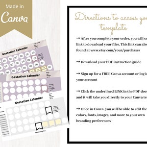 Editable Rabbit Gestation Calendar Template, Printable, Rabbitry ...