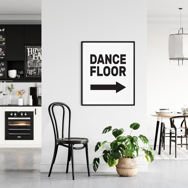 Dance Floor Sign - Etsy