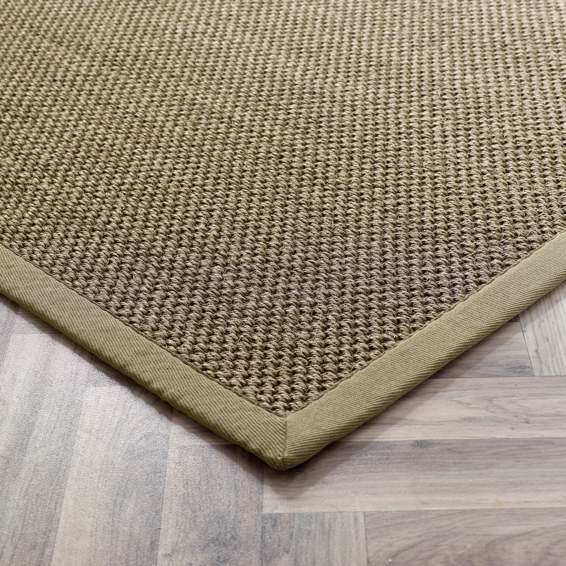 Sisal Rug Sage Green - Etsy