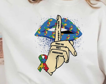 Autism Blue Lips Png - Etsy