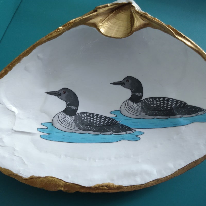 Loon Earrings - Etsy