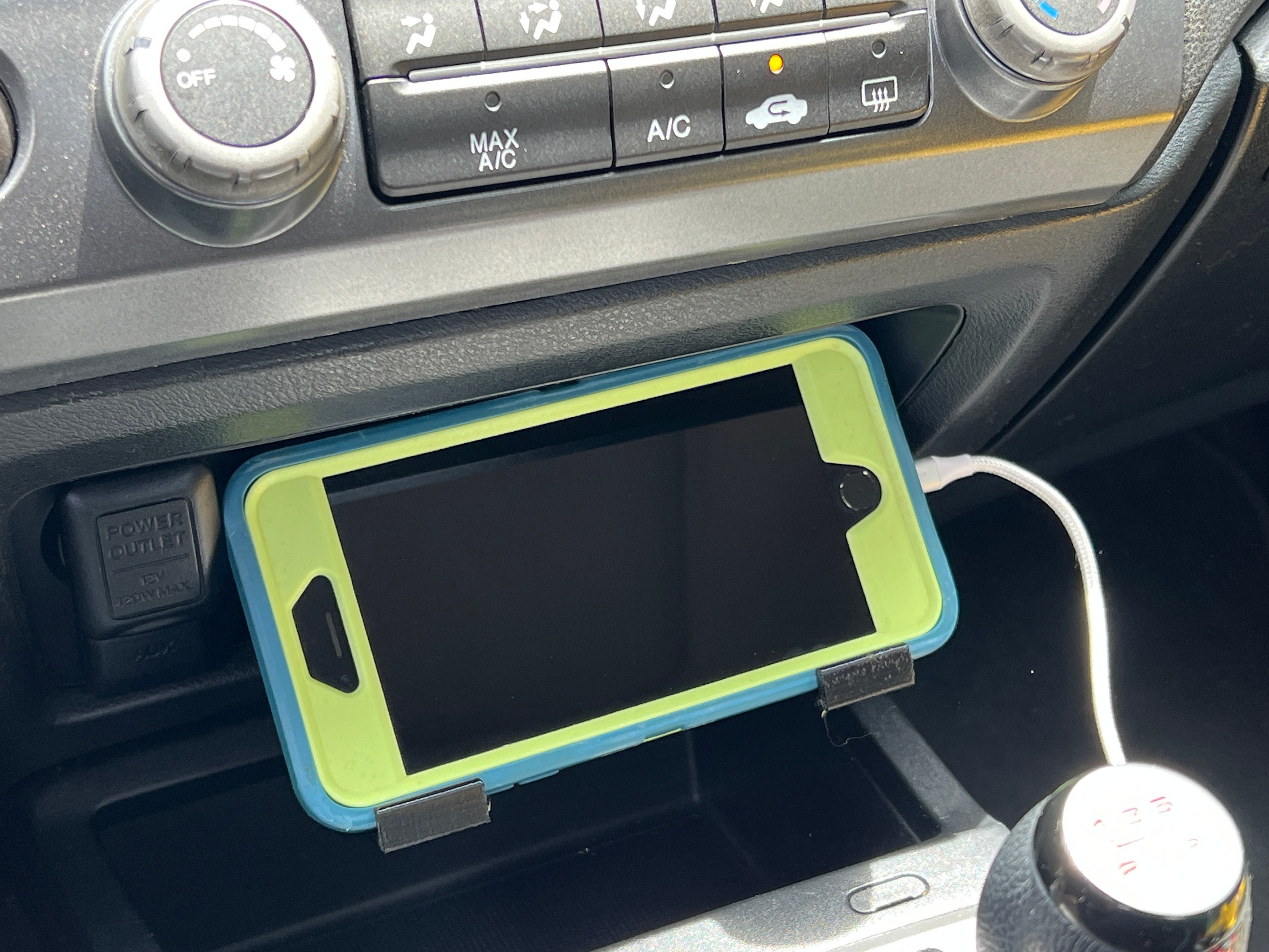 3D Printed Honda Civic Dash Pocket Phone Mount for 8th Gen 06 11 android Apple Compatible Etsy
