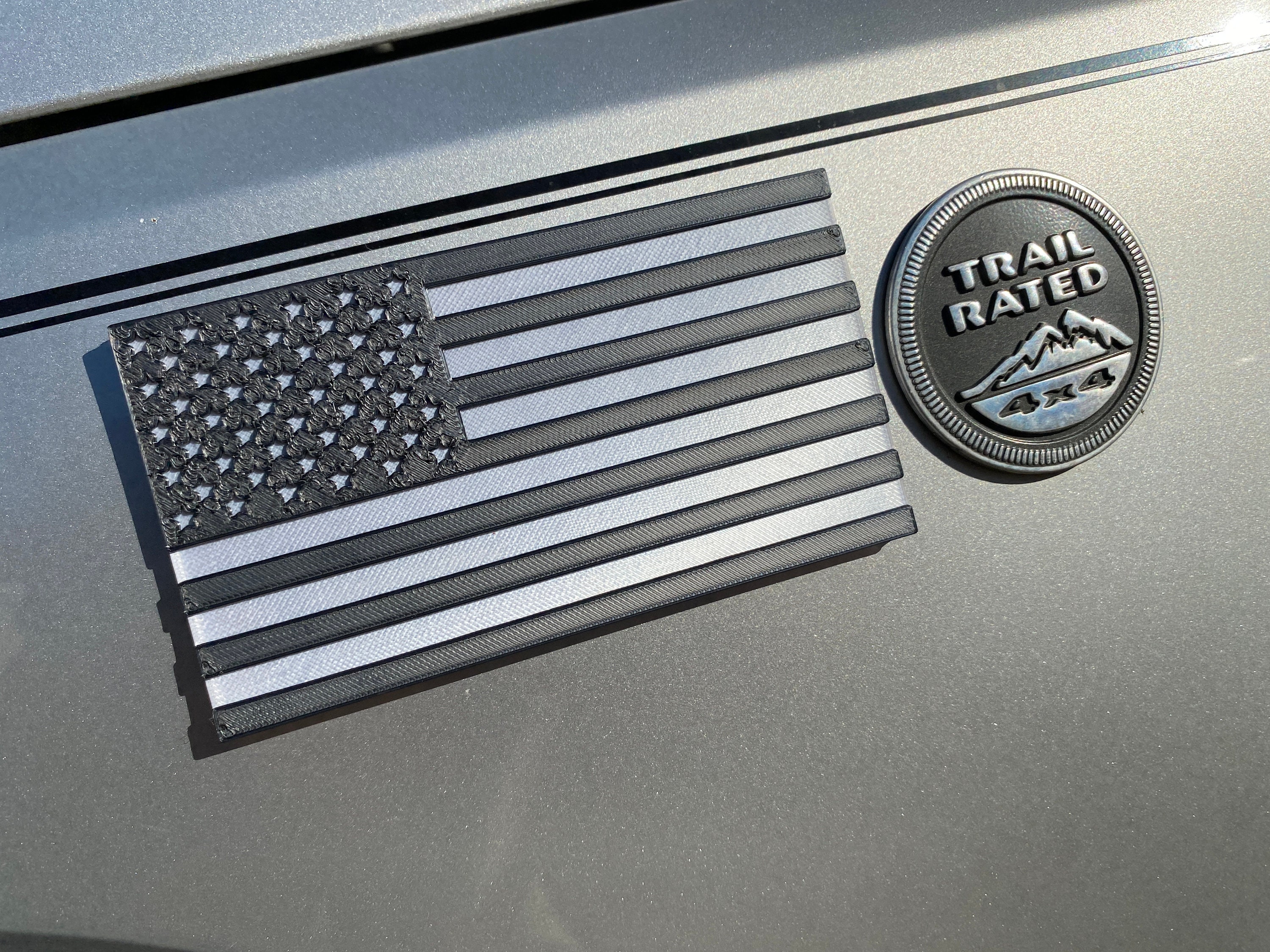 3D Printed Custom American Flag Magnet Choose Style FREE - Etsy
