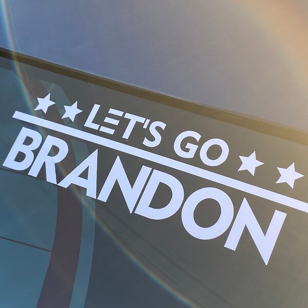 Lets Go Brandon Fjb Stickers - Etsy