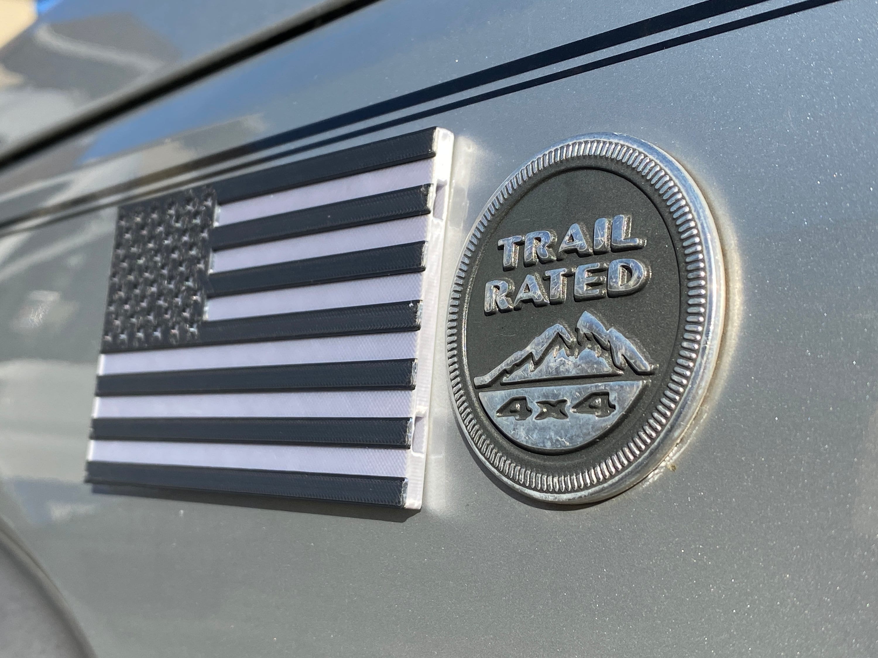 3D Printed Custom American Flag Magnet Choose Style FREE - Etsy