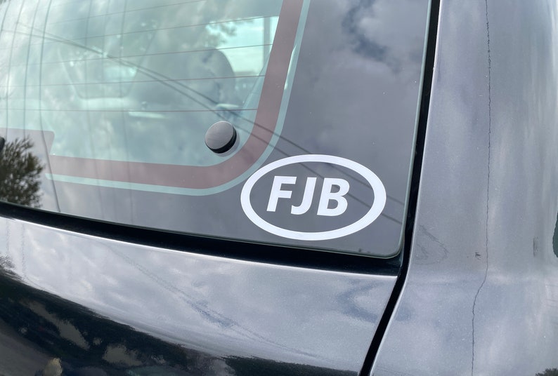 FJB Vinyl Decal Indoor & Outdoor Sticker. Choose Size and | Etsy