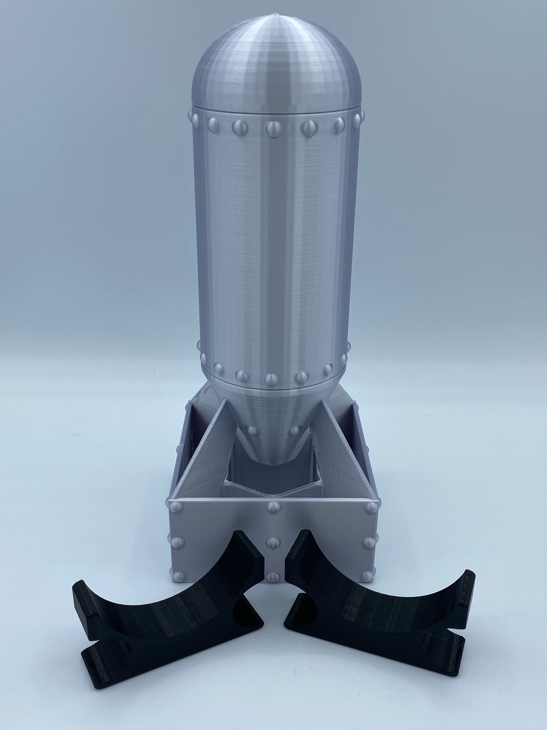 3D Printed Military Style Ordnance Bomb Display With Stand. Choose ...