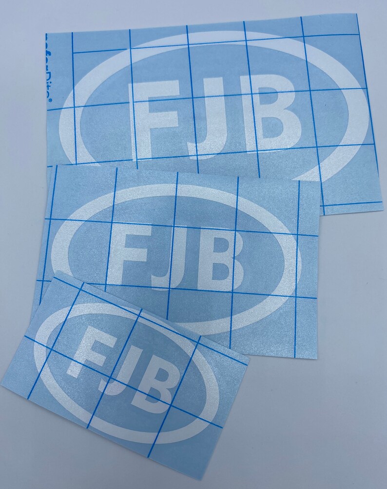 FJB Vinyl Decal Indoor & Outdoor Sticker. Choose Size and - Etsy