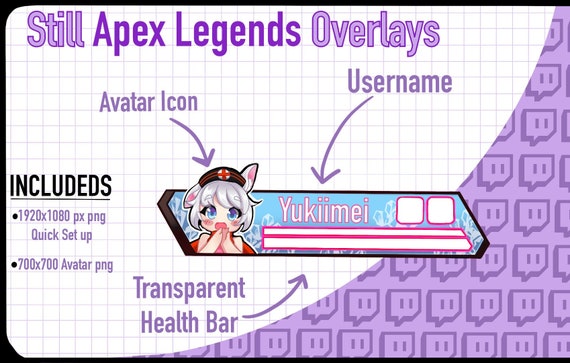 Custom Premium Apex Legends Overlays Still Apex Legends | Etsy