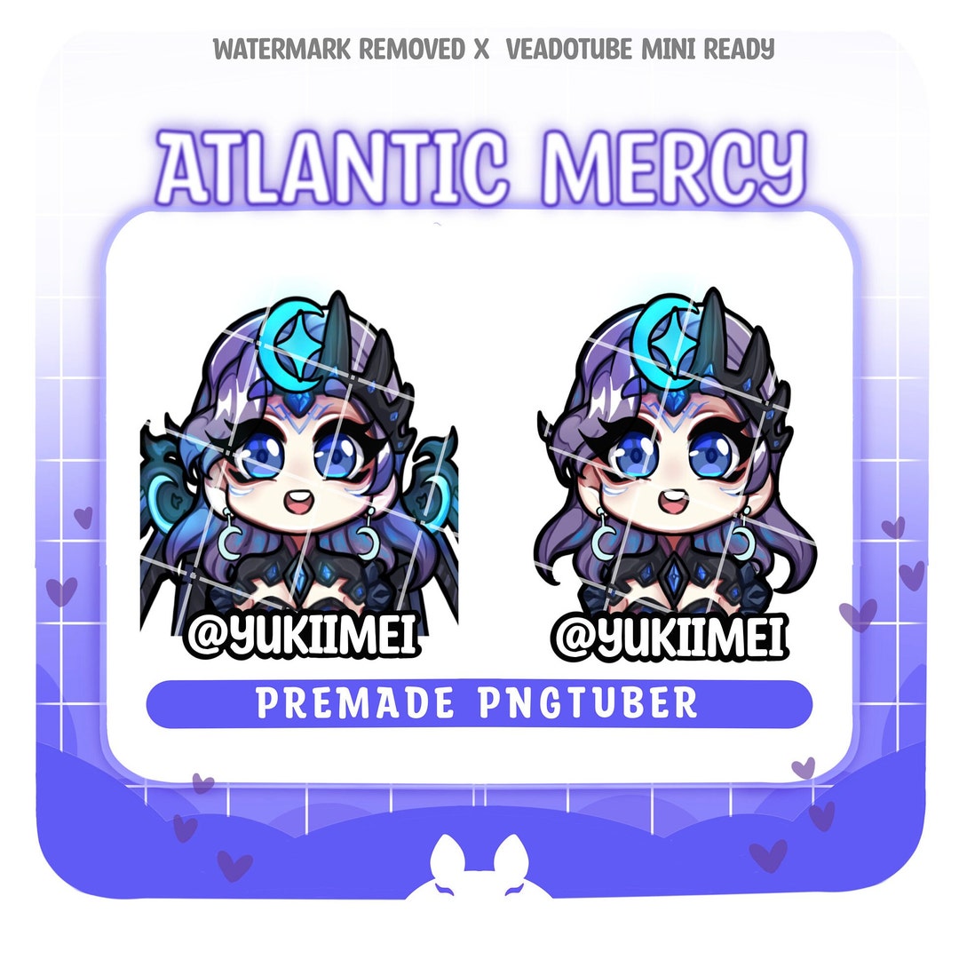 Atlantic All Stars Mercy Overwatch 2 Pngtuber / Twitch Streamer ...