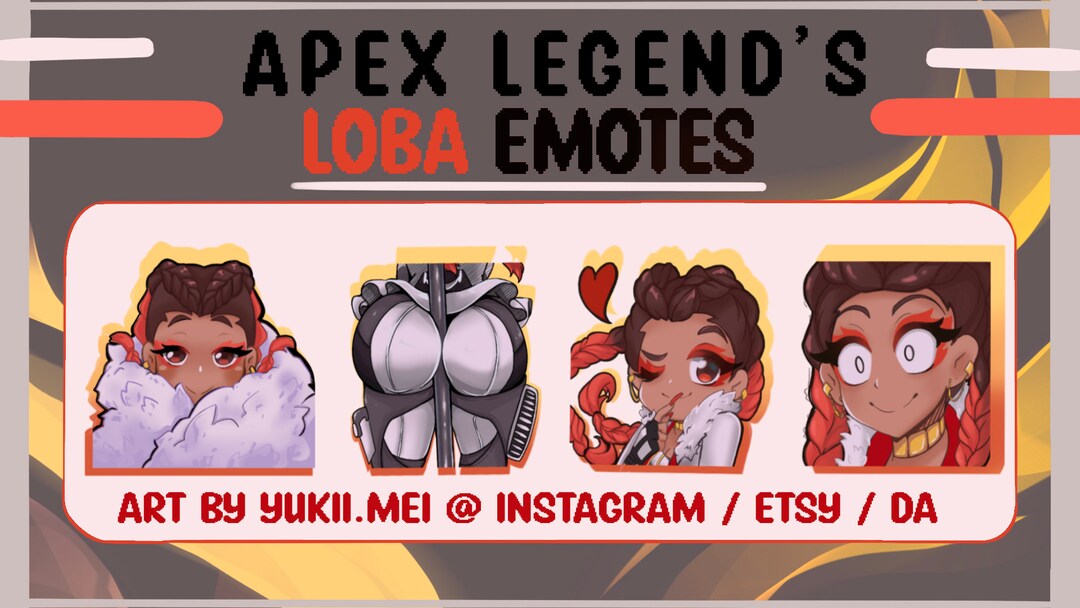 Loba Emotes (apex Legends) for Twitch, Discord and Youtube - Etsy