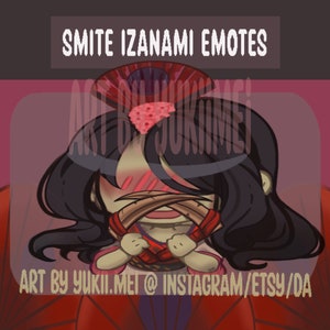Twitch Emotes Izanami Smite Bundle Discord Emotes Chibi Emotes ...