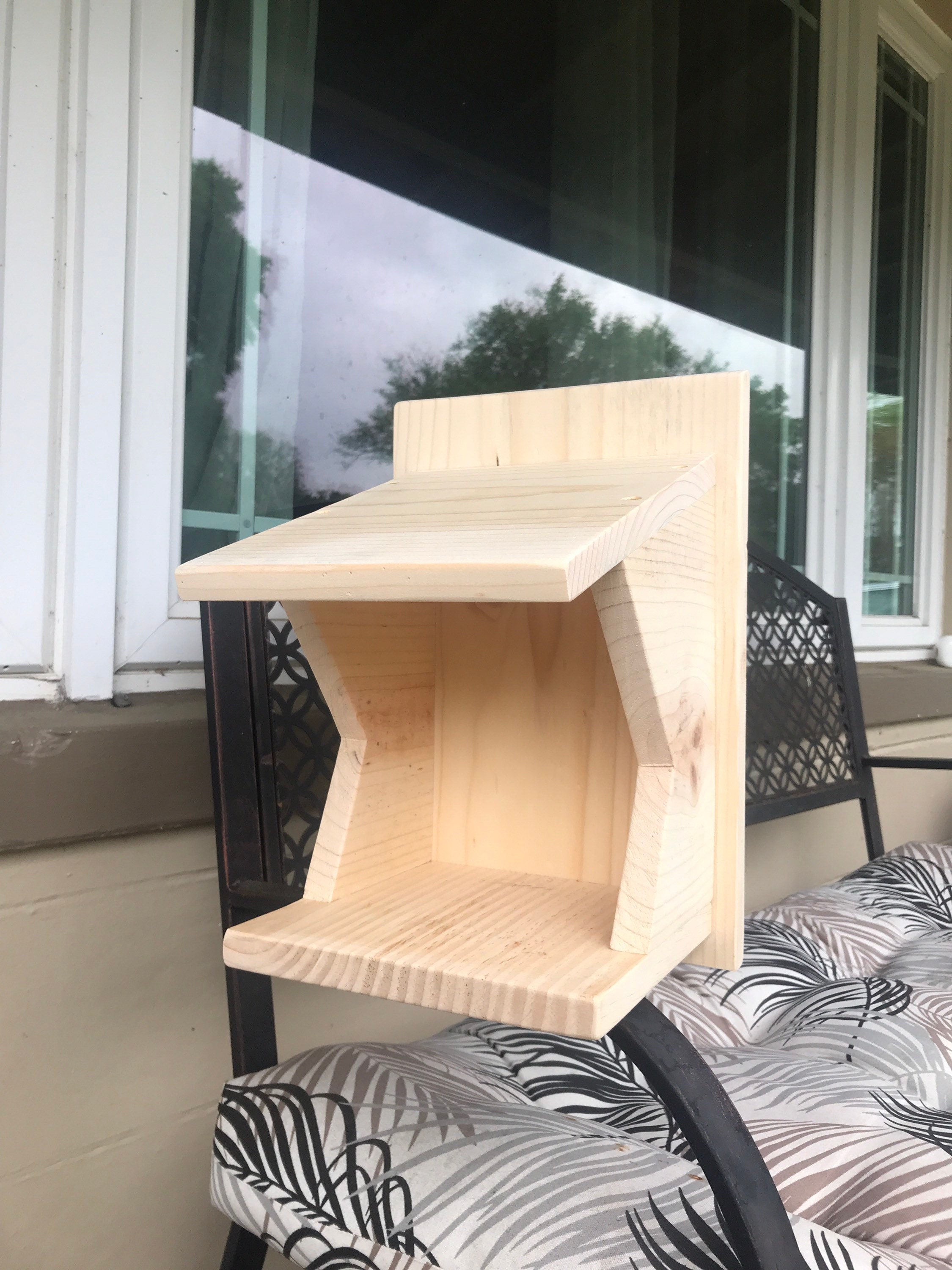 Nesting Shelf for American Robins Mourning Doves and Other - Etsy