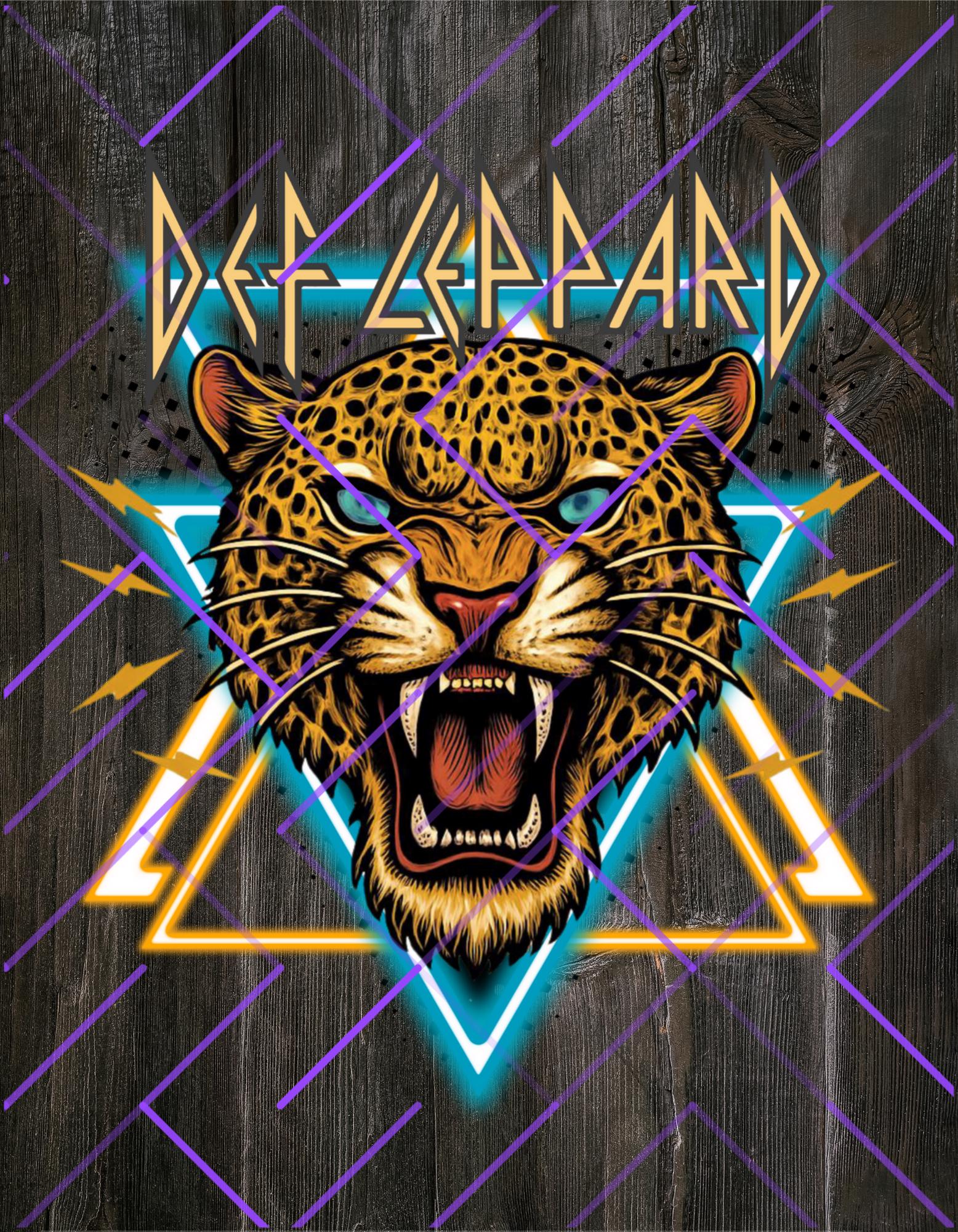 Def Leppard PNG, 80s Rock Band Graphic, Vintage Style Concert Tee ...