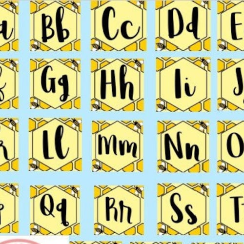 Bee & Honey Themed Number Set Teacher Decor 1-30 - Etsy