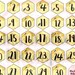 Bee & Honey Themed Number Set Teacher Decor 1-30 - Etsy
