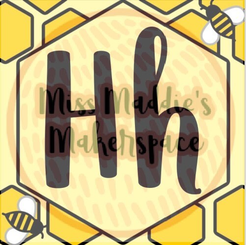 Bee Themed Alphabet Letter Set Teacher Decor - Etsy