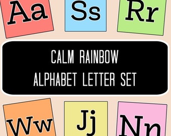 Bee & Honey Themed Alphabet Letter Set Teaching Decor - Etsy
