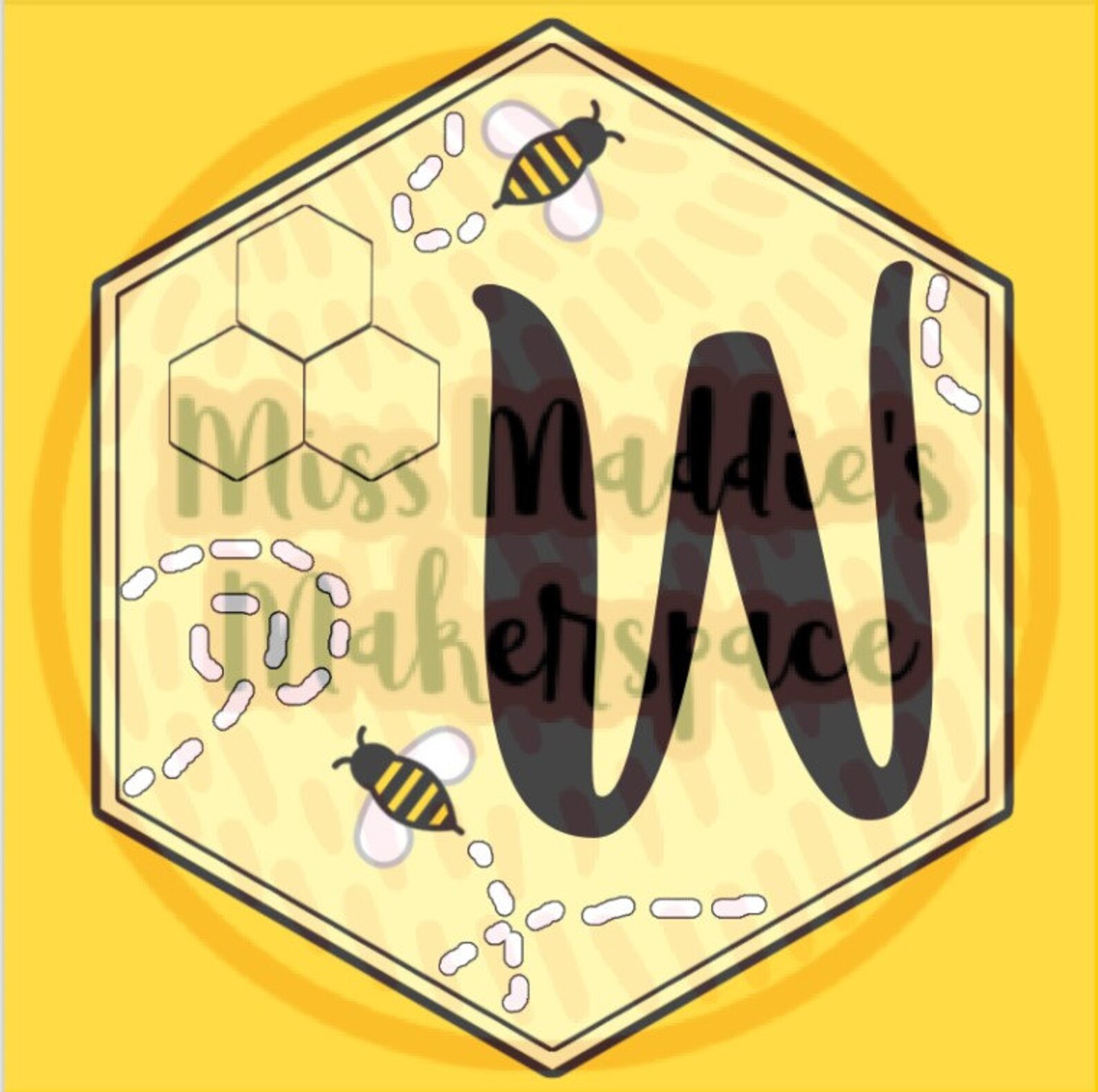 Bee & Honey Themed Alphabet Letter Set - Teaching Decor - Etsy