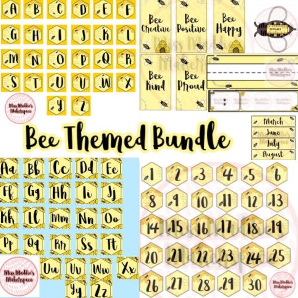 Bee Themed Classroom - Etsy