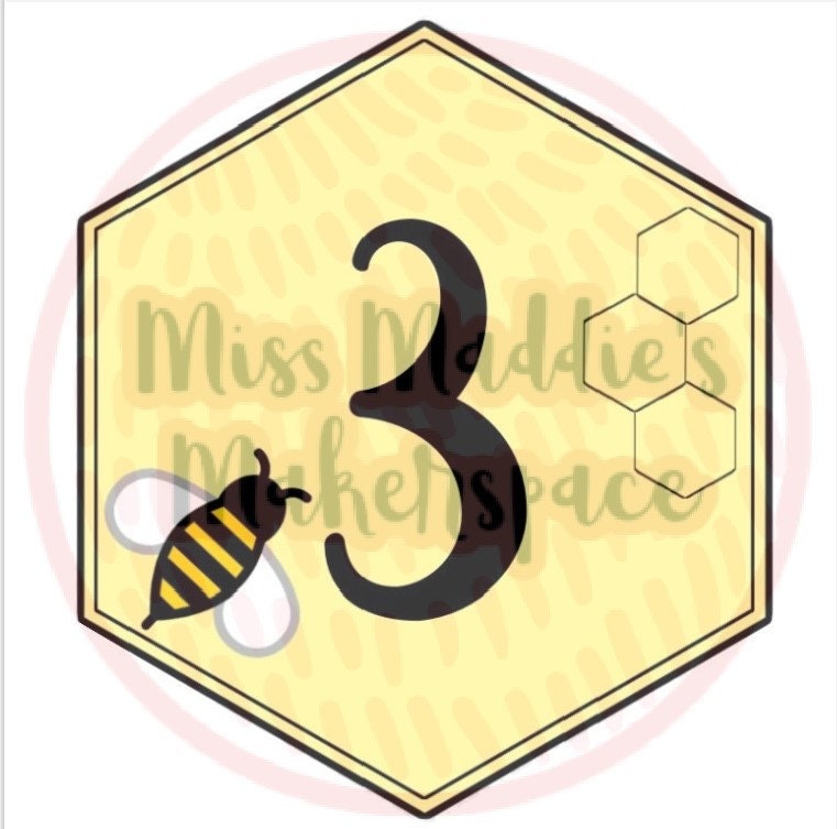 Bee & Honey Themed Number Set Teacher Decor 1-30 - Etsy