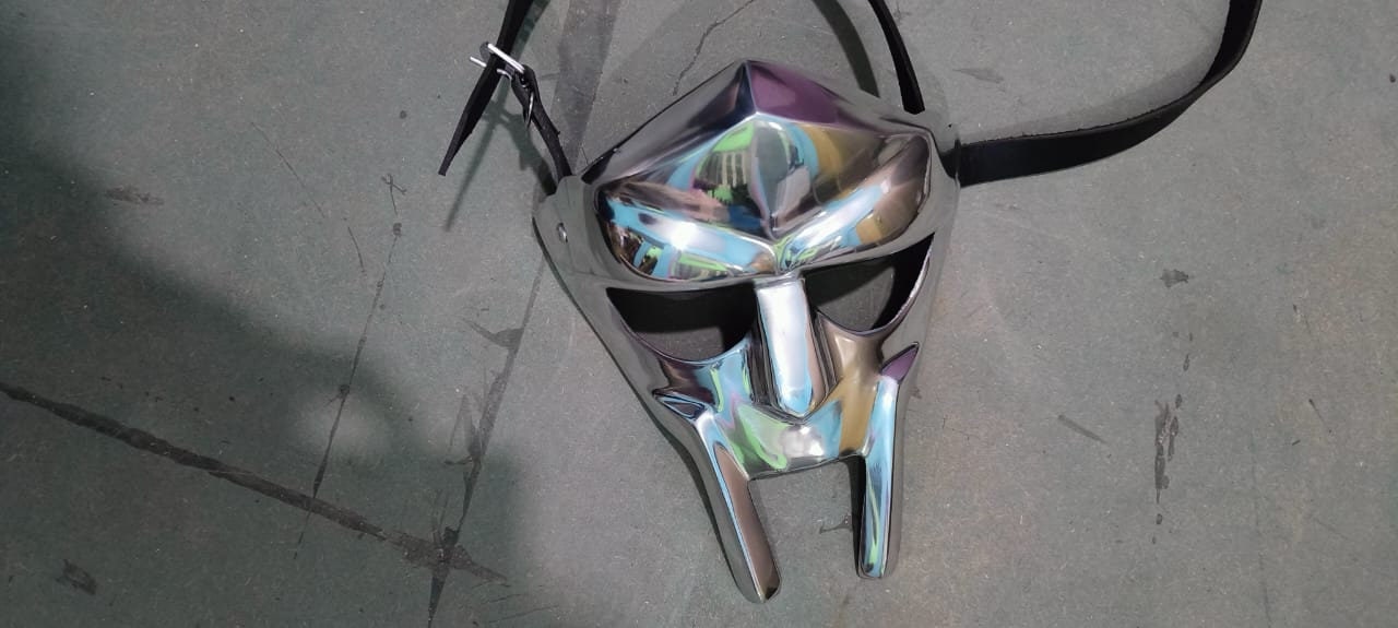 MF Doom Face Mask for Re-enactment Parties Costume for Mens - Etsy
